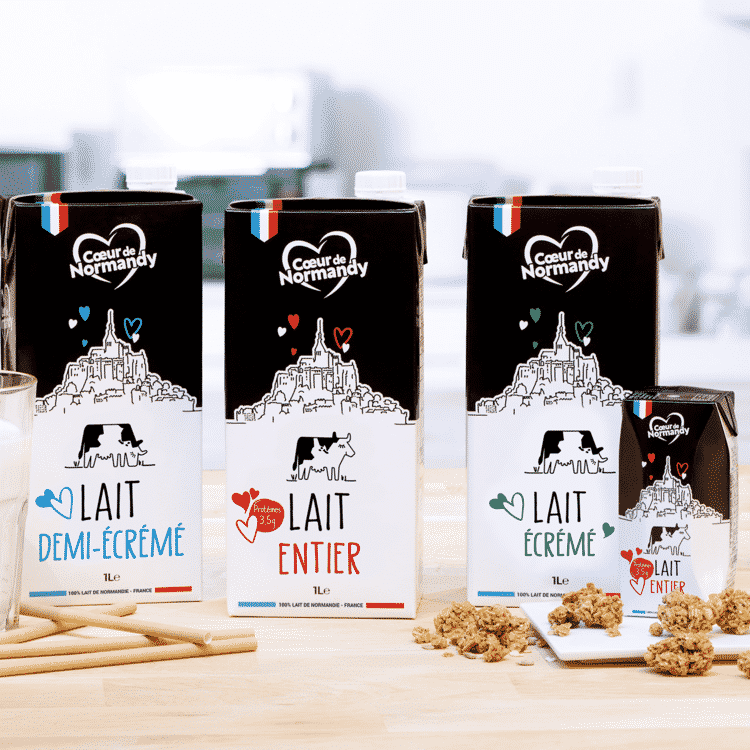 Marque Normande de produits laitiers - Coeur de Normandy